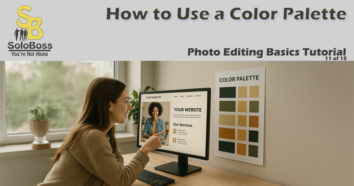 Photo Editing Basics Tutorial: How to Use a Color Palette